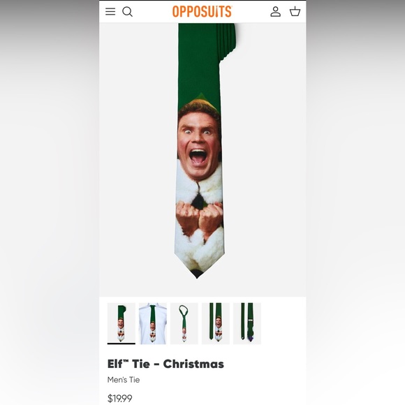 OppoSuits | Accessories | Opposuits Elf Holiday Necktie | Poshmark
